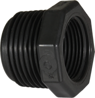 PP verloopring binnendraad x buitendraad - 1/2 x 3/4'' Teruplast