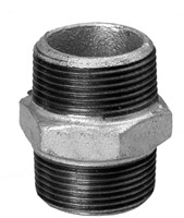 Dubbele nippel type 280 gegalvaniseerd - 1'' Teruplast